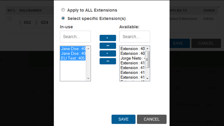 Vonage Business Cloud | Answer | Call Blocking