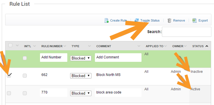 Vonage Business Cloud | Answer | Call Blocking