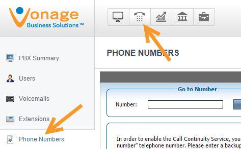 Vonage Business Cloud | Answer | Google Analytics